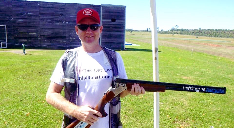 Clay target shooting...all guns blazing - This Life List